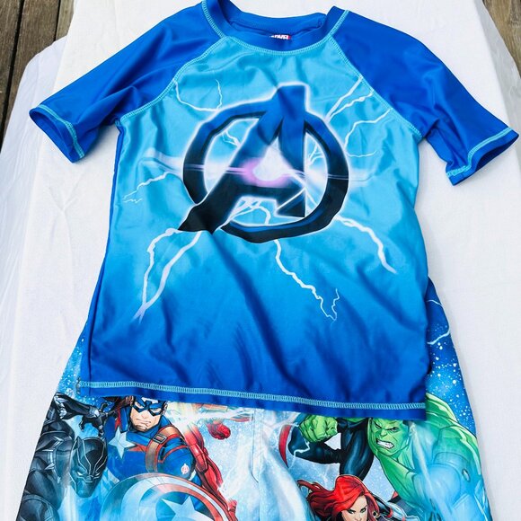 Marvel | Swim | Captain America Swim Set For Youth Boys | Poshmark